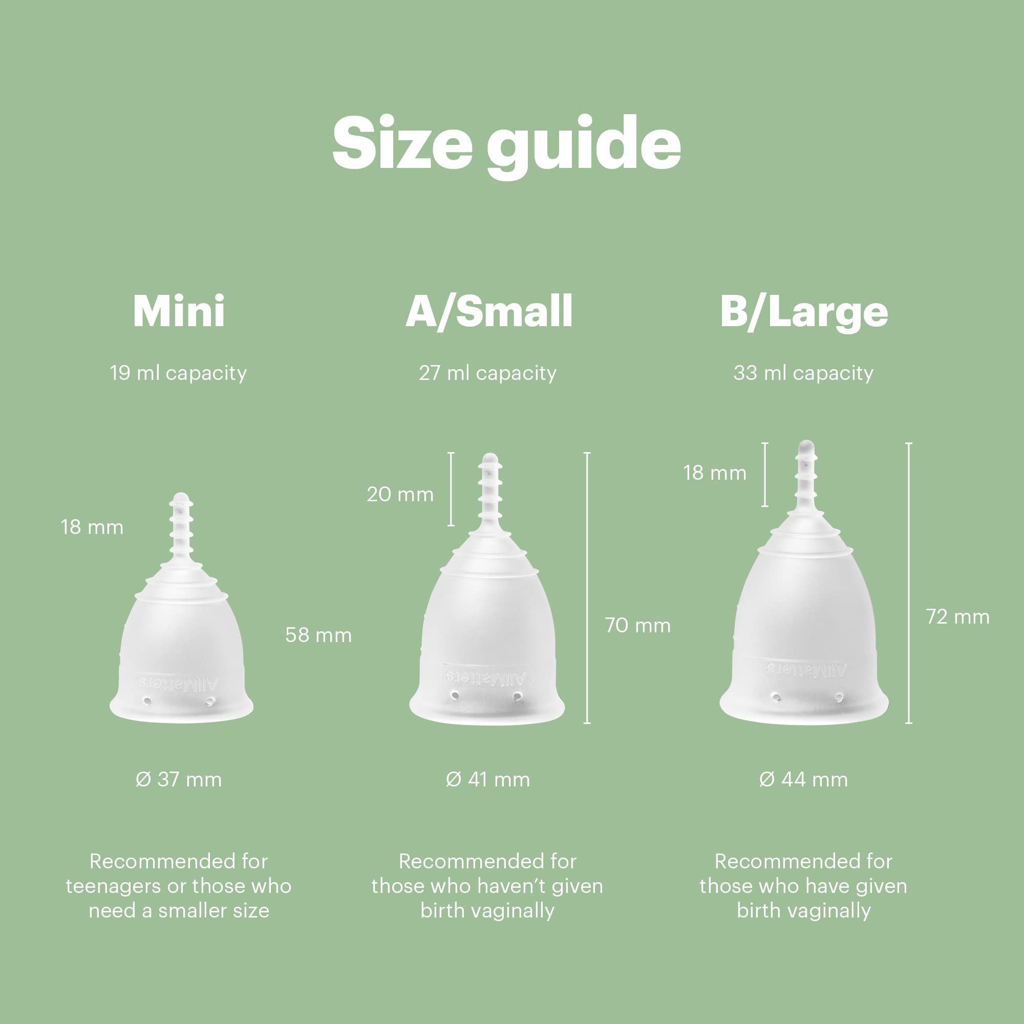 All Matters Menstrual Cup – The Period Co.