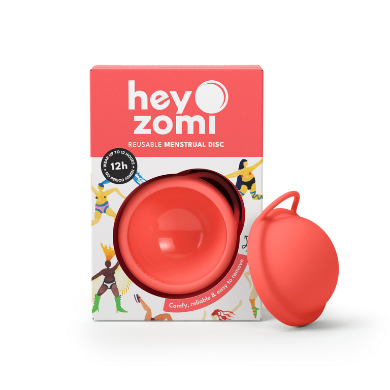 Hey Zomi Menstrual Disc | Best Reusable Period Disc | The Period Co.