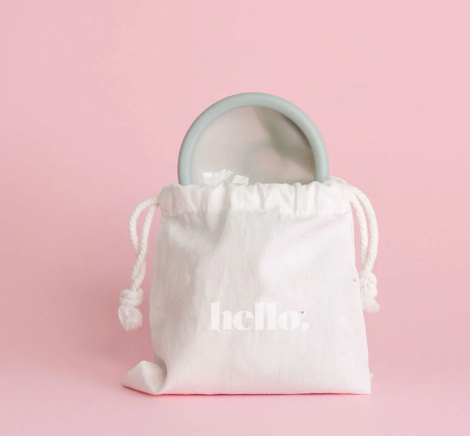 Hello Period Organic Cotton Storage Bag – The Period Co.