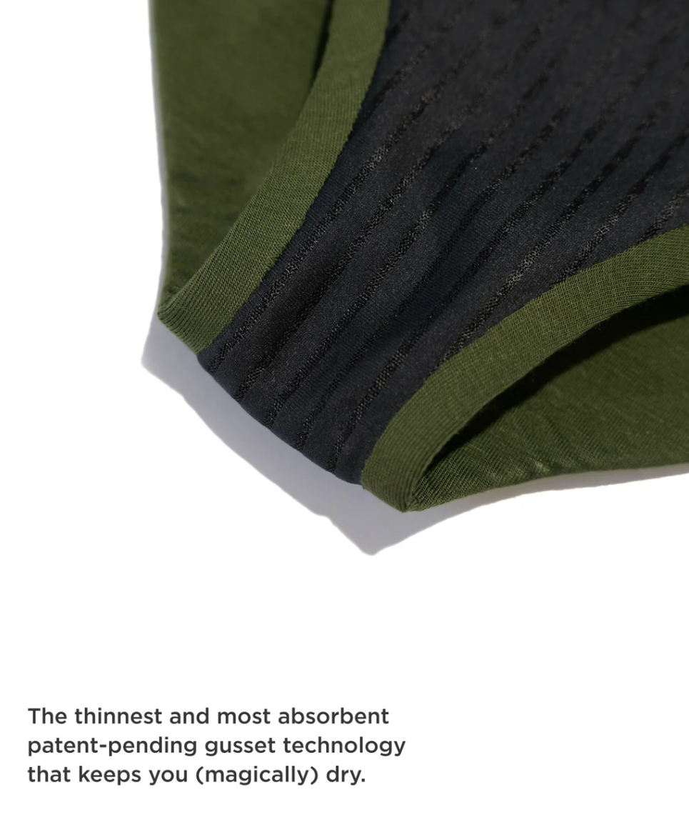 Saalt Wear Period Comfort Brief – The Period Co.